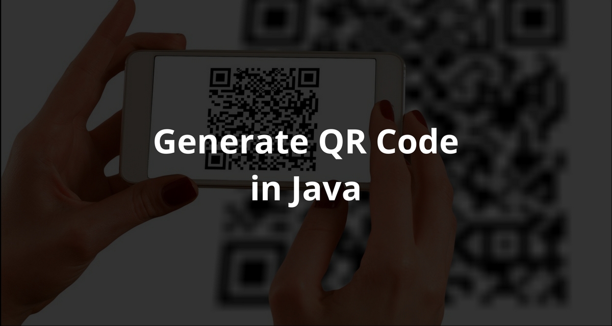 Generate QR Code in java using zxing | CalliCoder Generate QR Code in java using zxing | CalliCoder